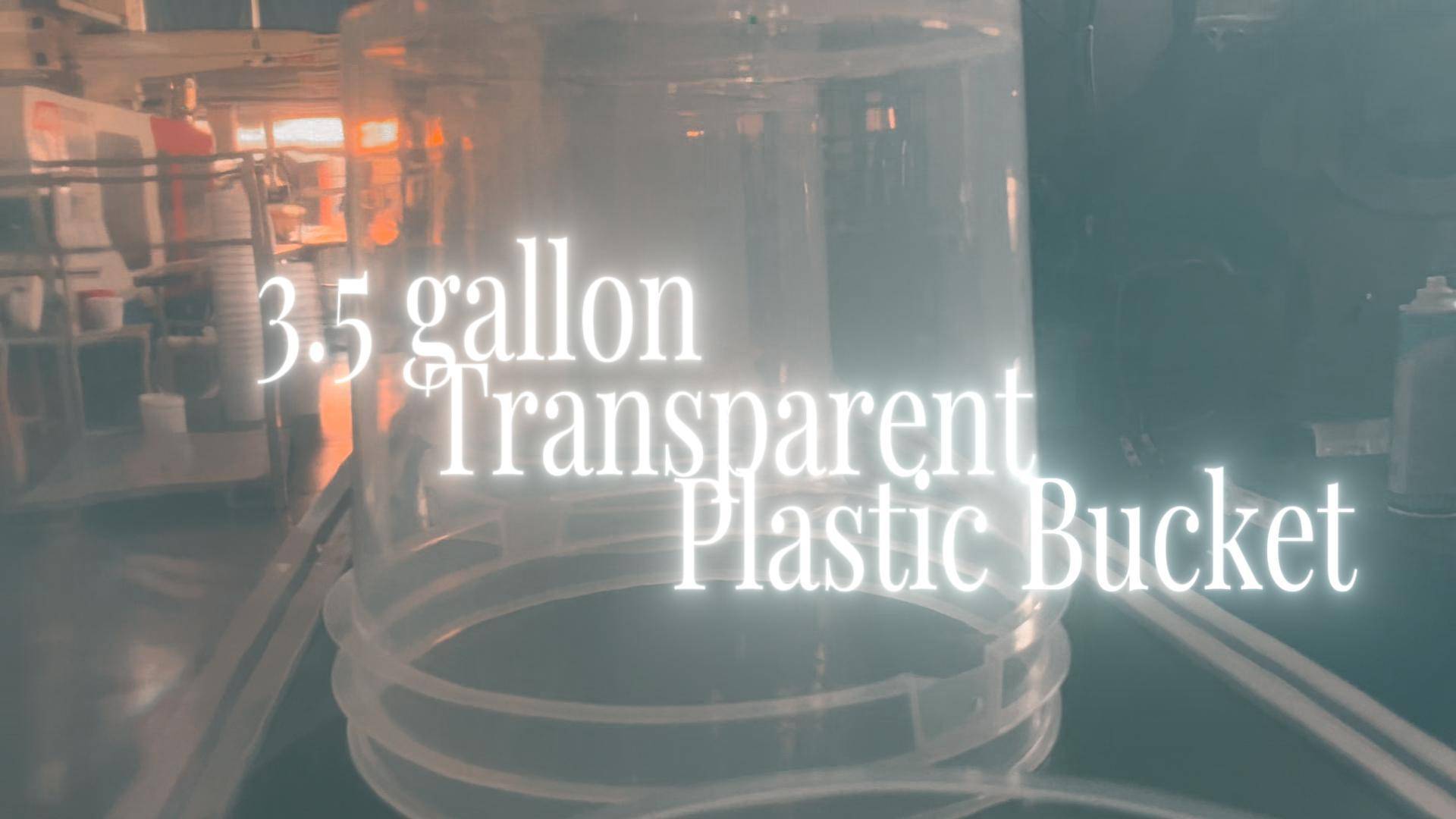 Transparent Plastic Buckets 101: Features and Applications - Innopack